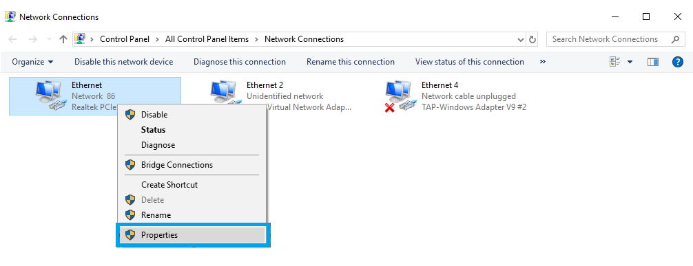 Laptop Speed Test Direct from Elio Networks Termination